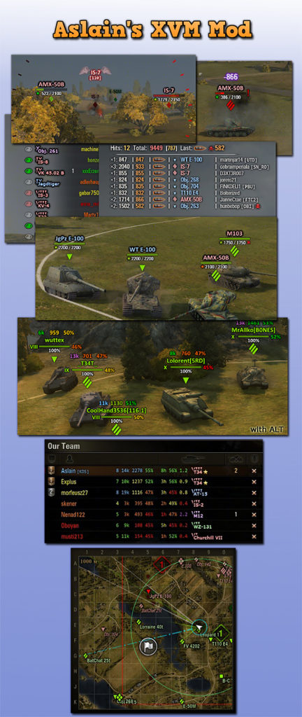 2.1.1.0 Aslain's WoT ModPack v00 – WoT by Hjundaj