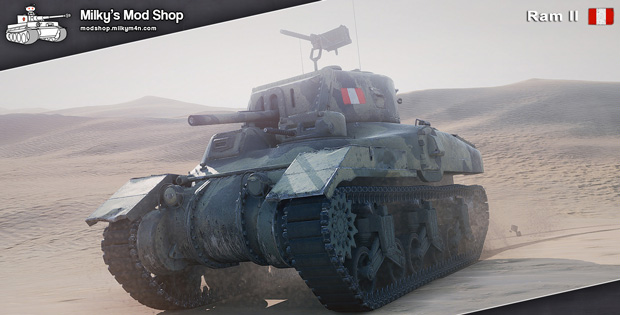 9.16 Ram II HD Remodel By Milkym4n . – WoT by Hjundaj